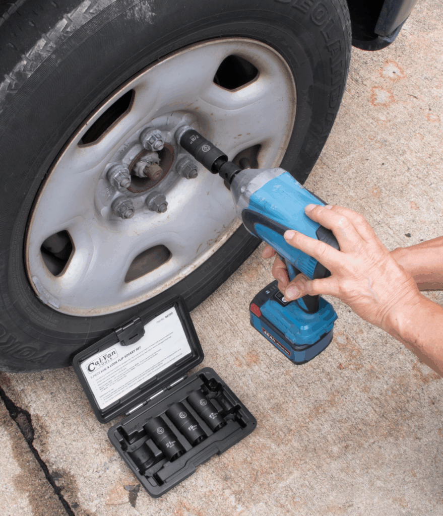 5 PC Lug & Lock Flip Socket Set - Cal-Van Tools